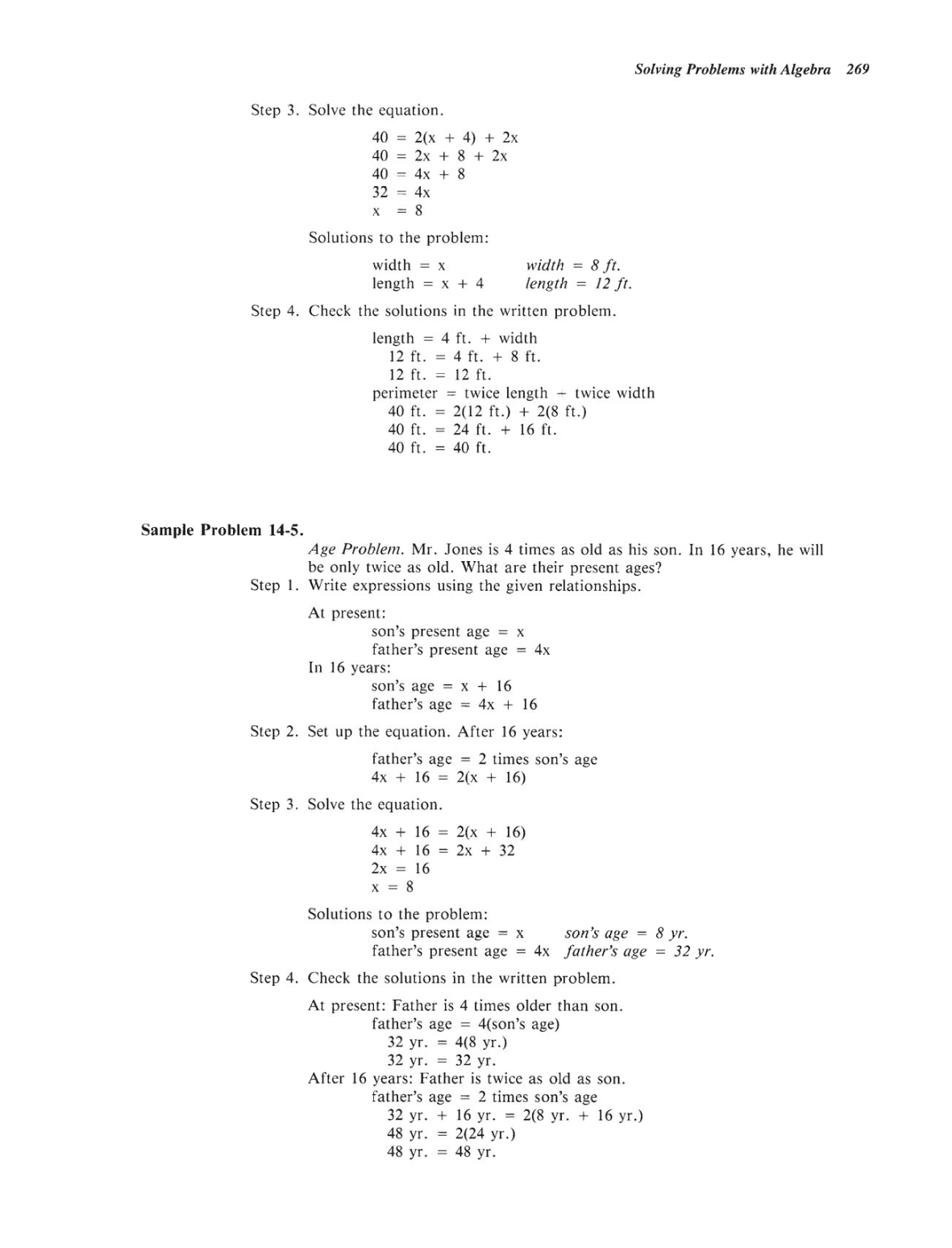 Applied Mathematics, 4th Edition page 269