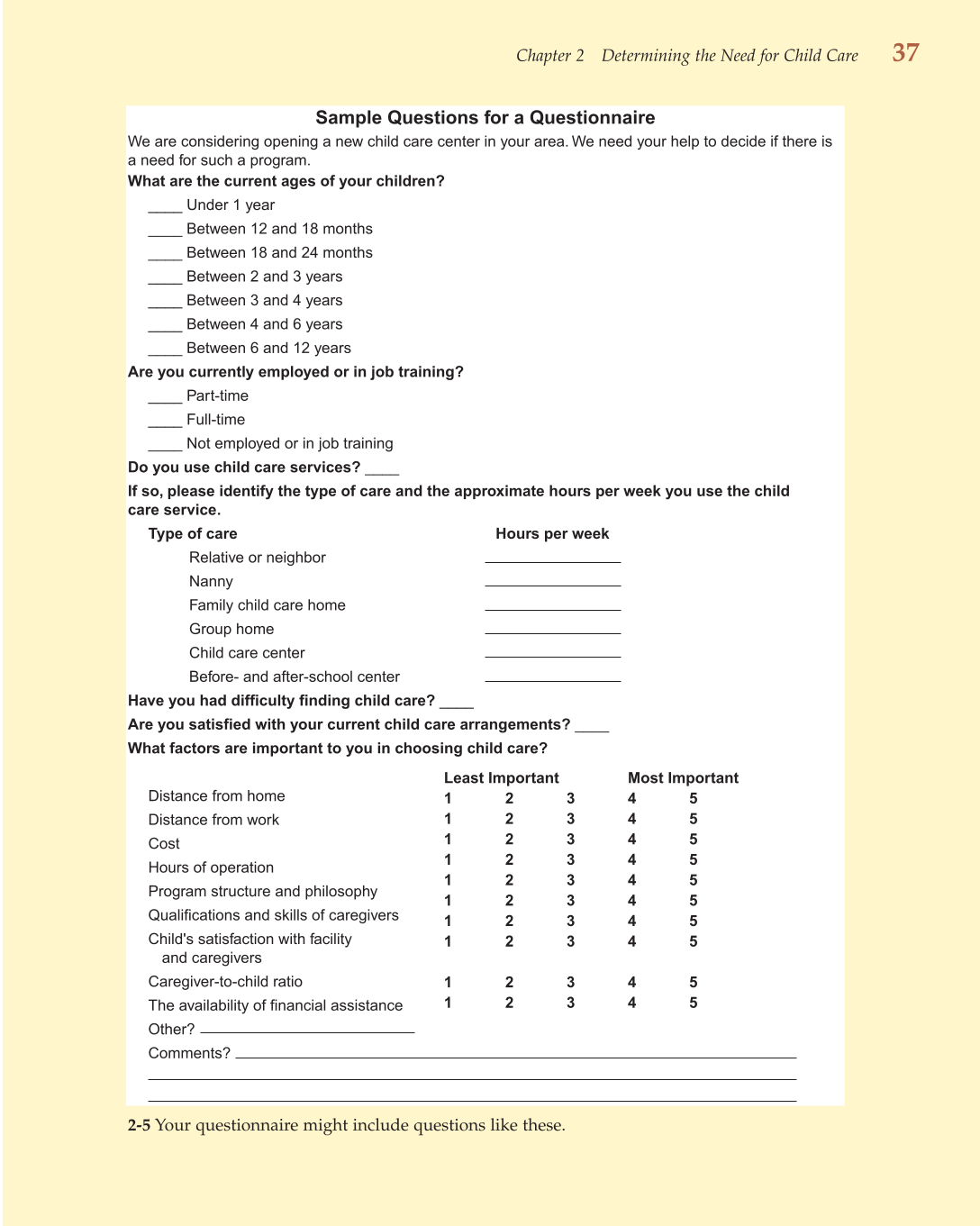 Child Care Administration: Planning Quality Programs for Young Children ...