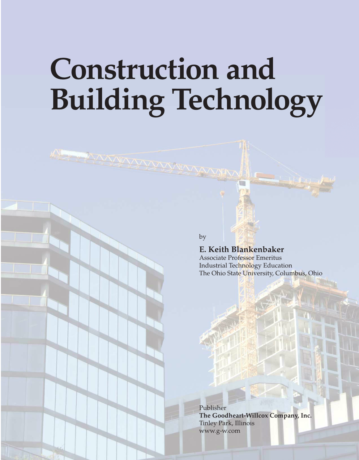 Construction and Building Technology, 1st Edition page 1