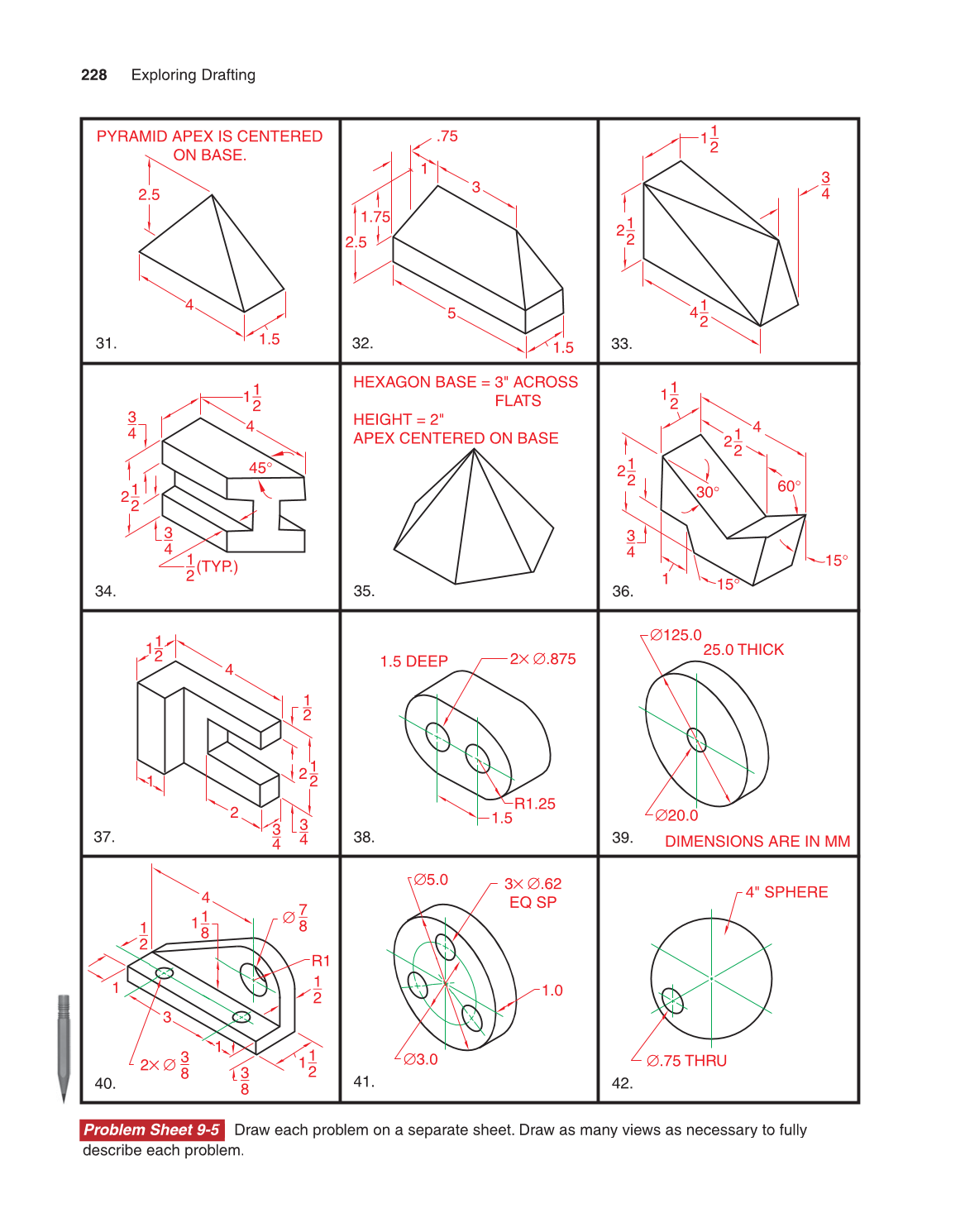 Exploring Drafting, 11th Edition page 228