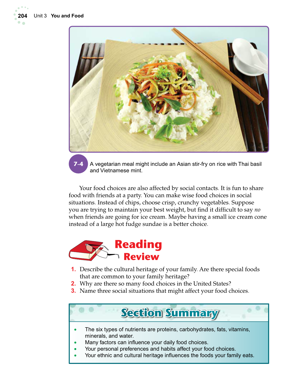 Exploring Life and Career, 6th Edition page 204 Exploring Life and Career, 6th Edition page 204