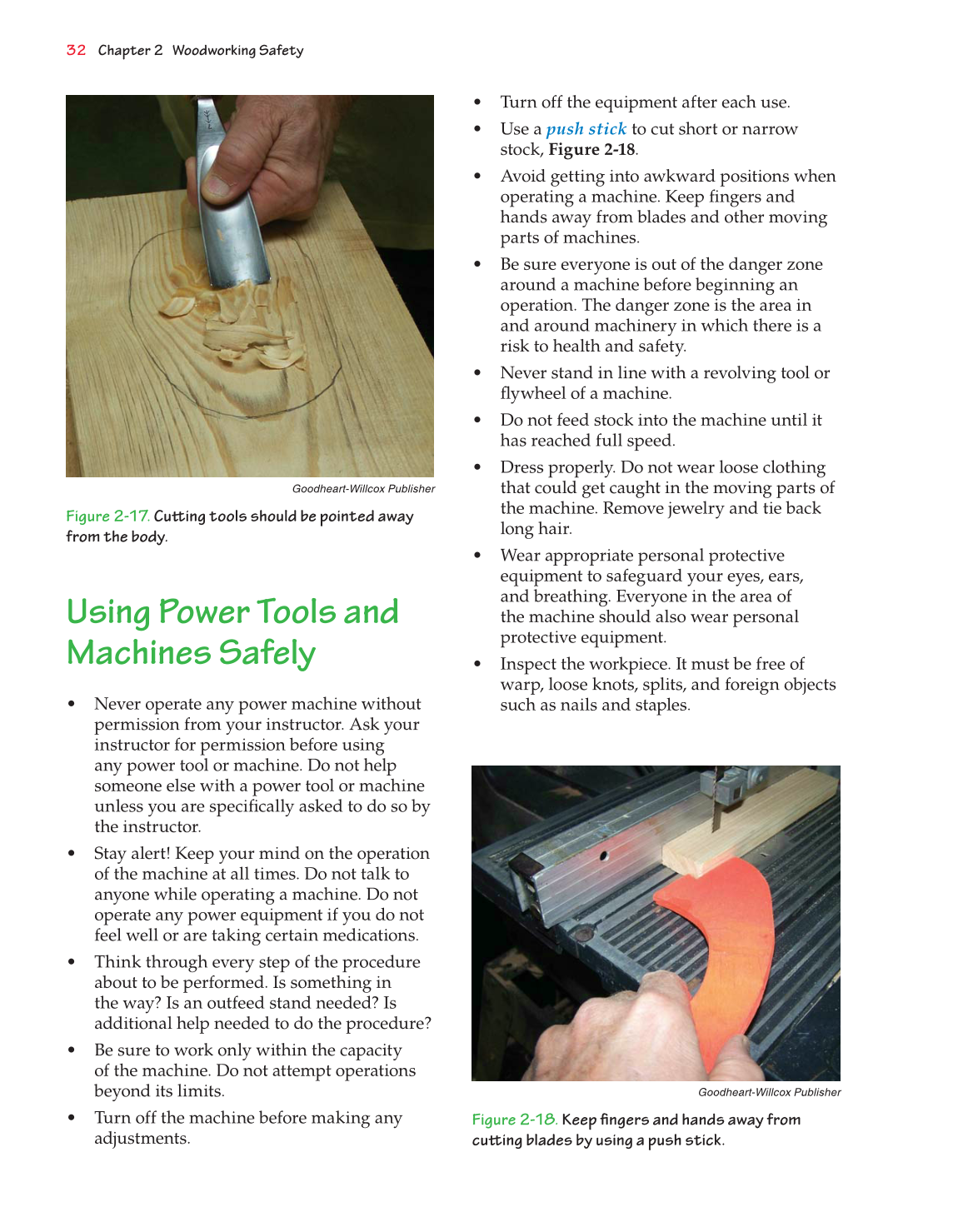 Exploring Woodworking: Fundamentals of Technology, 8th Edition page 38