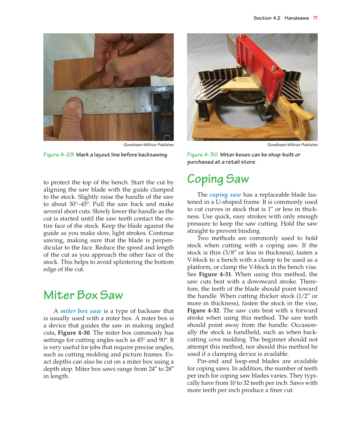 Exploring Woodworking: Fundamentals of Technology, 8th Edition page 77