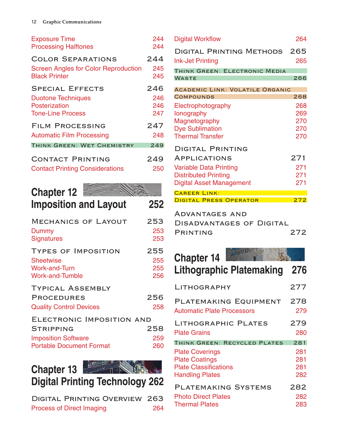 Graphic Communications, 5th Edition page 12