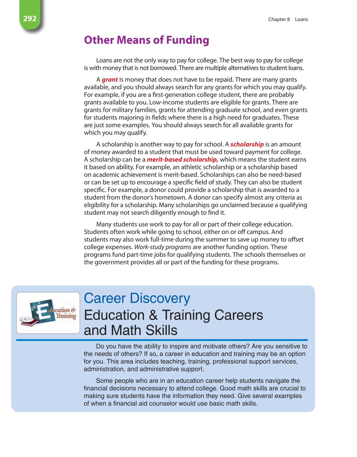 Math for Financial Literacy, 1st Edition page 292