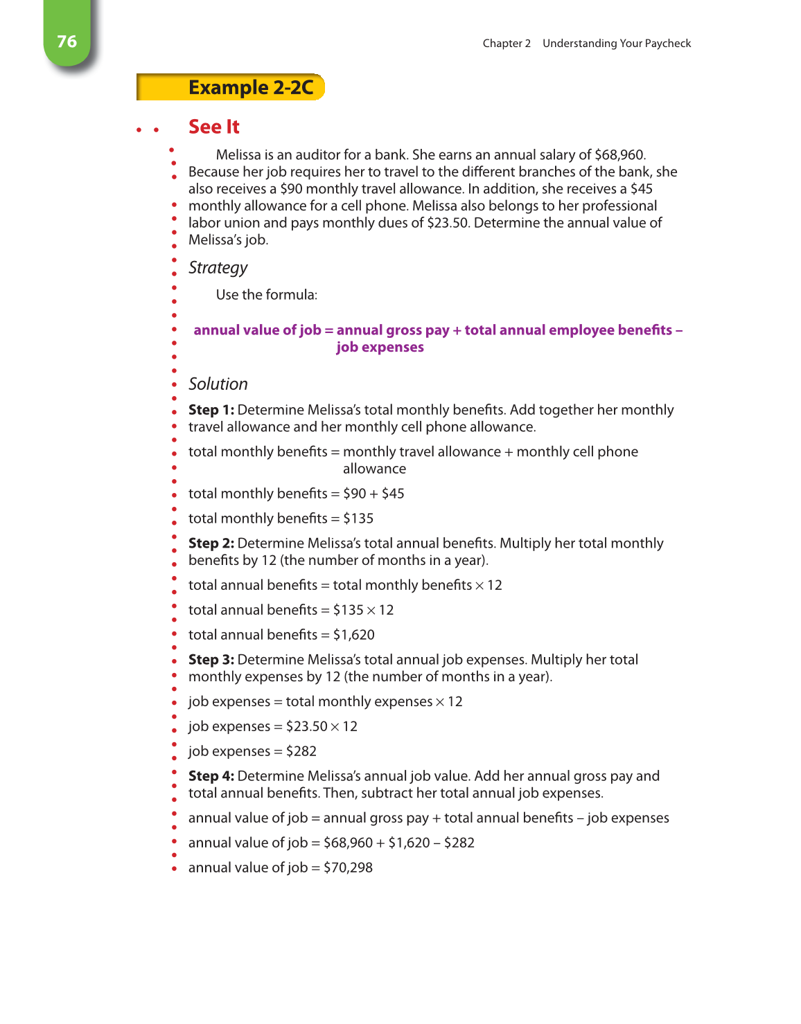 Math for Financial Literacy, 1st Edition page 76