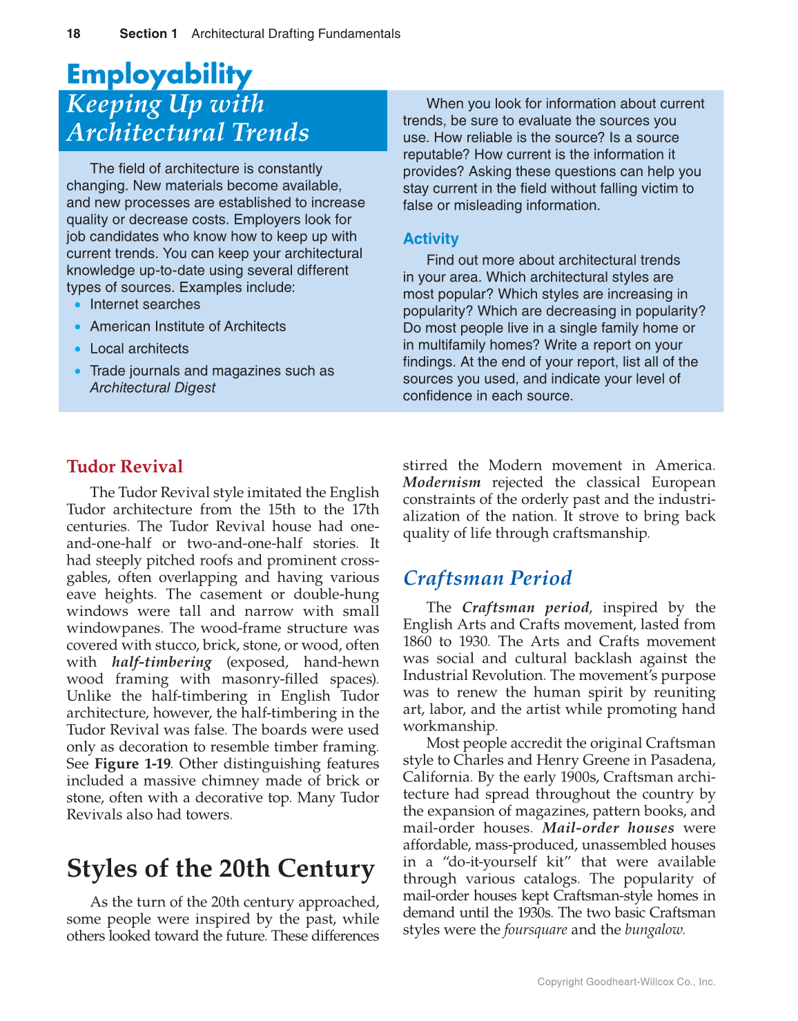 Architecture: Residential Drafting and Design, 12th Edition page 18