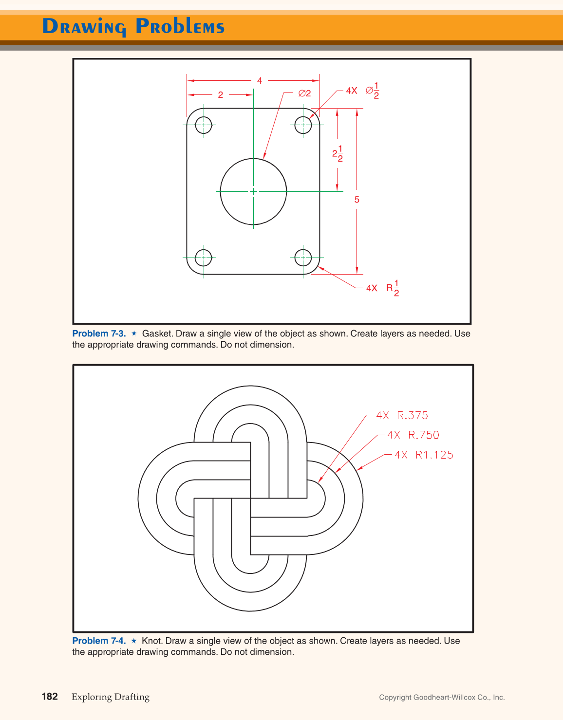 Exploring Drafting, 12th Edition page 182