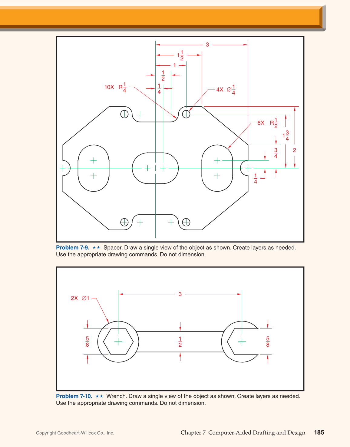 Exploring Drafting, 12th Edition page 185