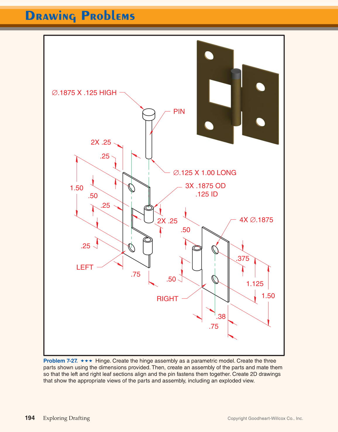 Exploring Drafting, 12th Edition page 194
