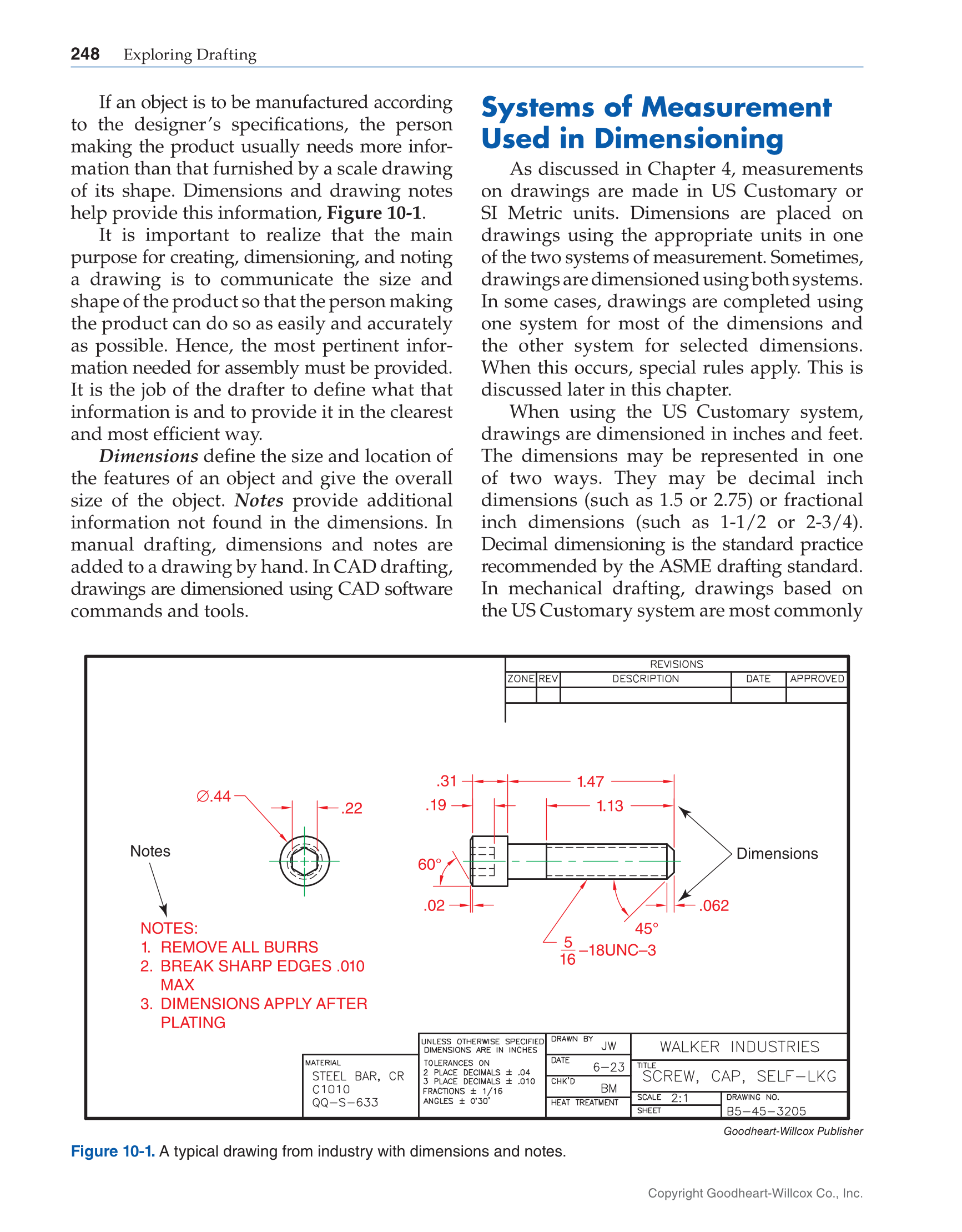 Exploring Drafting, 12th Edition page 248