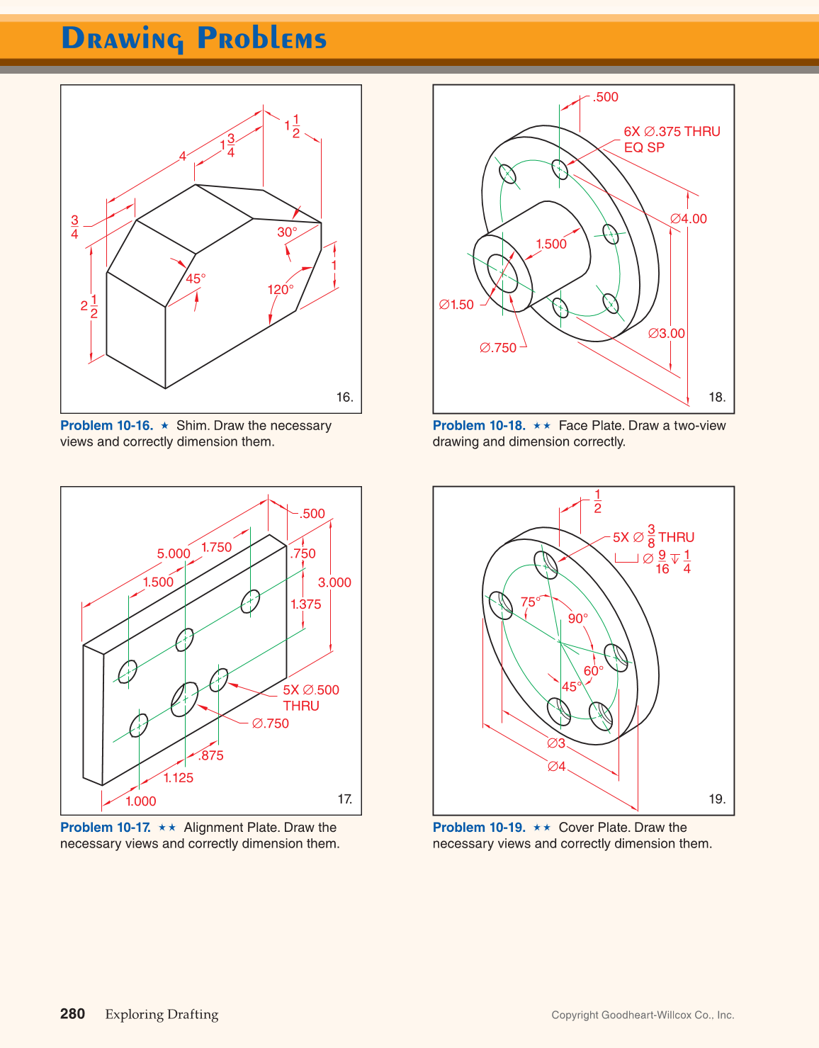 Exploring Drafting, 12th Edition page 280