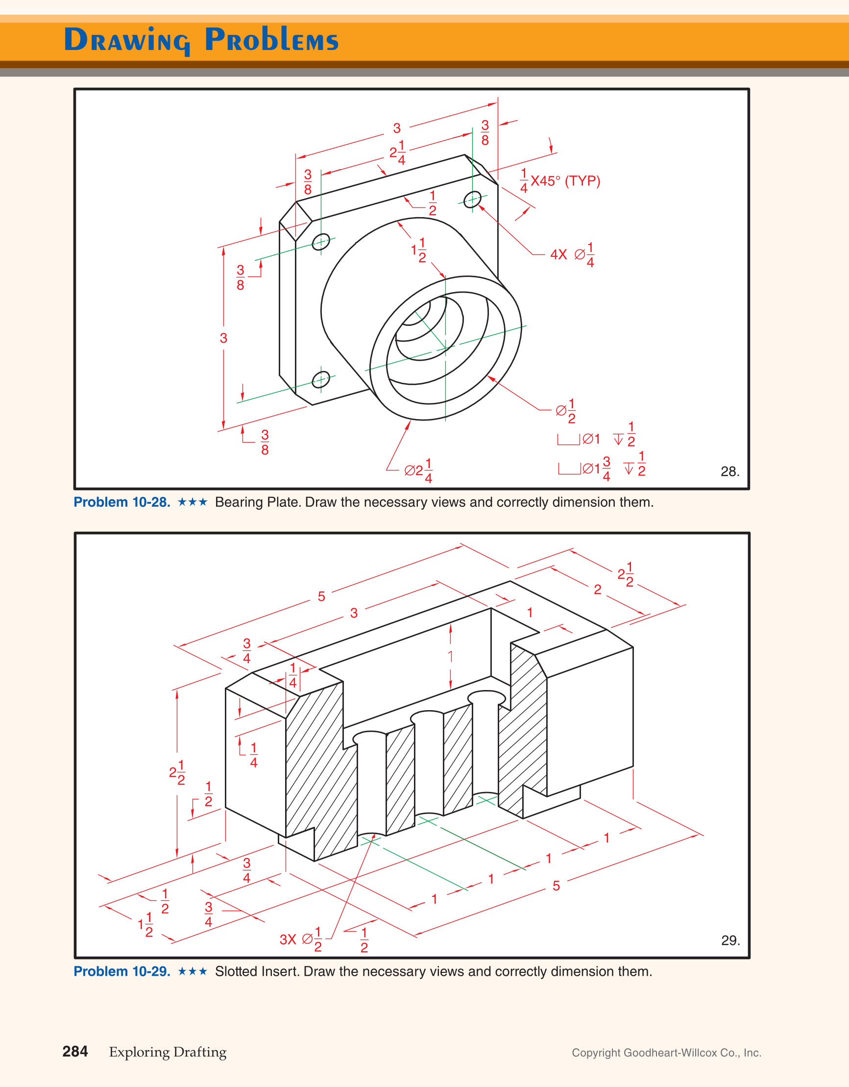 Exploring Drafting, 12th Edition page 284