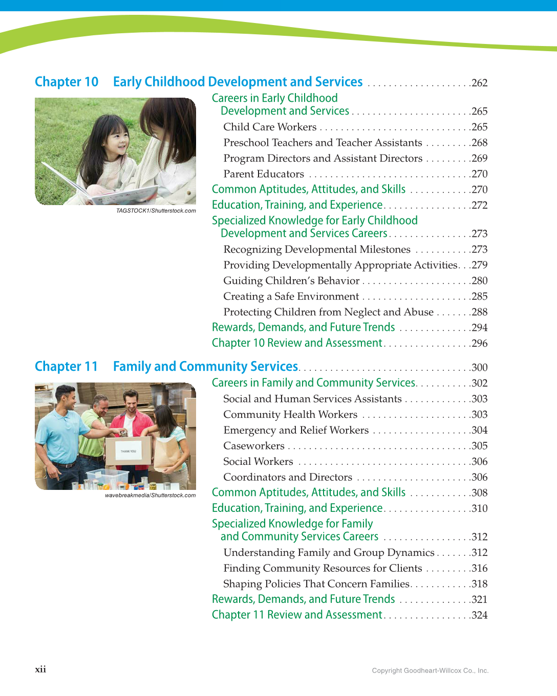 Principles of Human Services, 1st Edition page xii