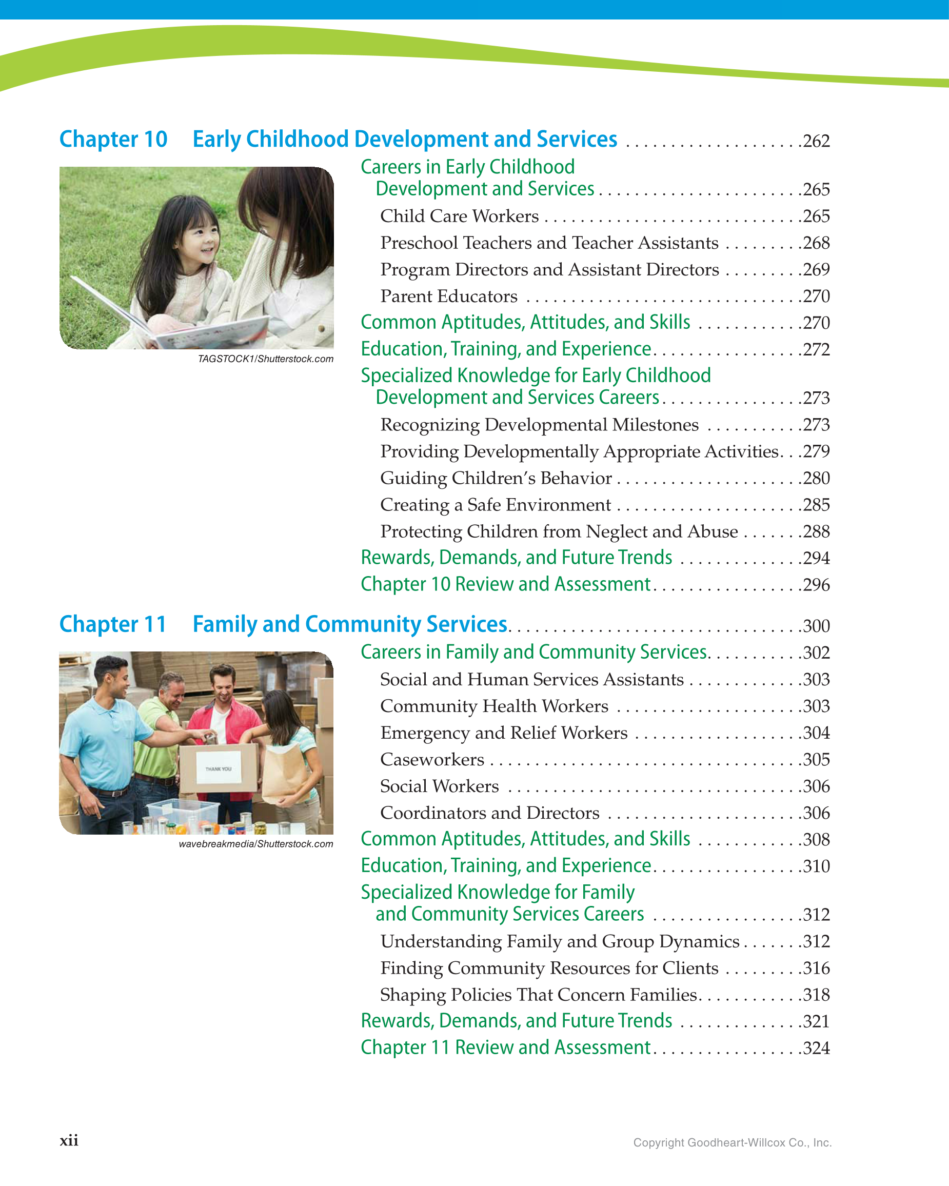 Principles of Human Services, 1st Edition page xii