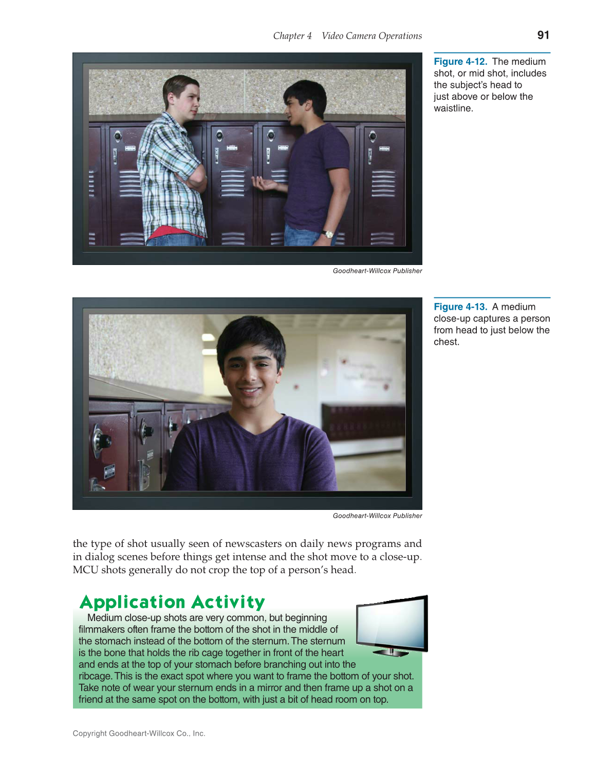 Television Production & Broadcast Journalism, 3rd Edition page 91