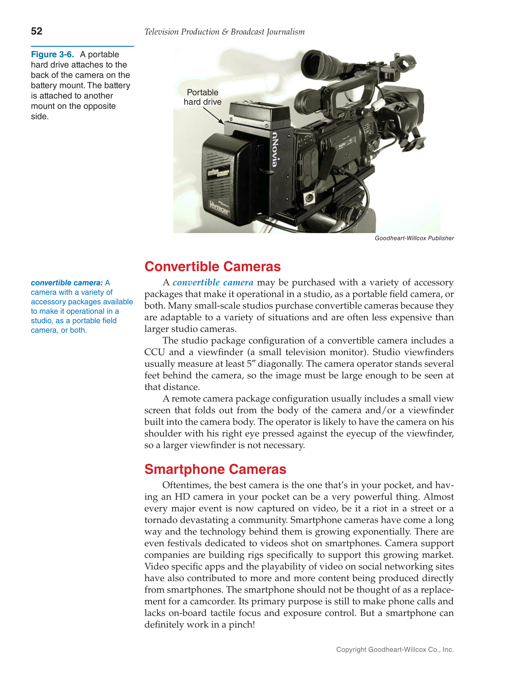 Television Production & Broadcast Journalism, 3rd Edition page 52