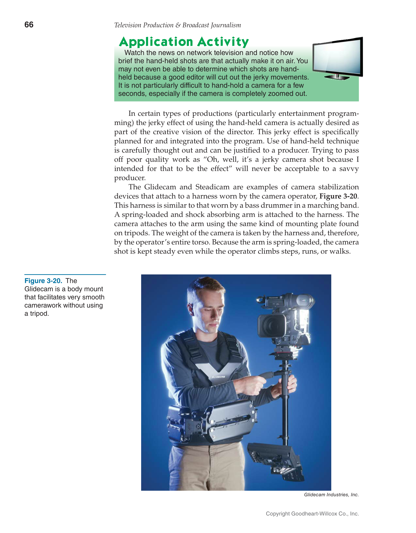 Television Production & Broadcast Journalism, 3rd Edition page 66