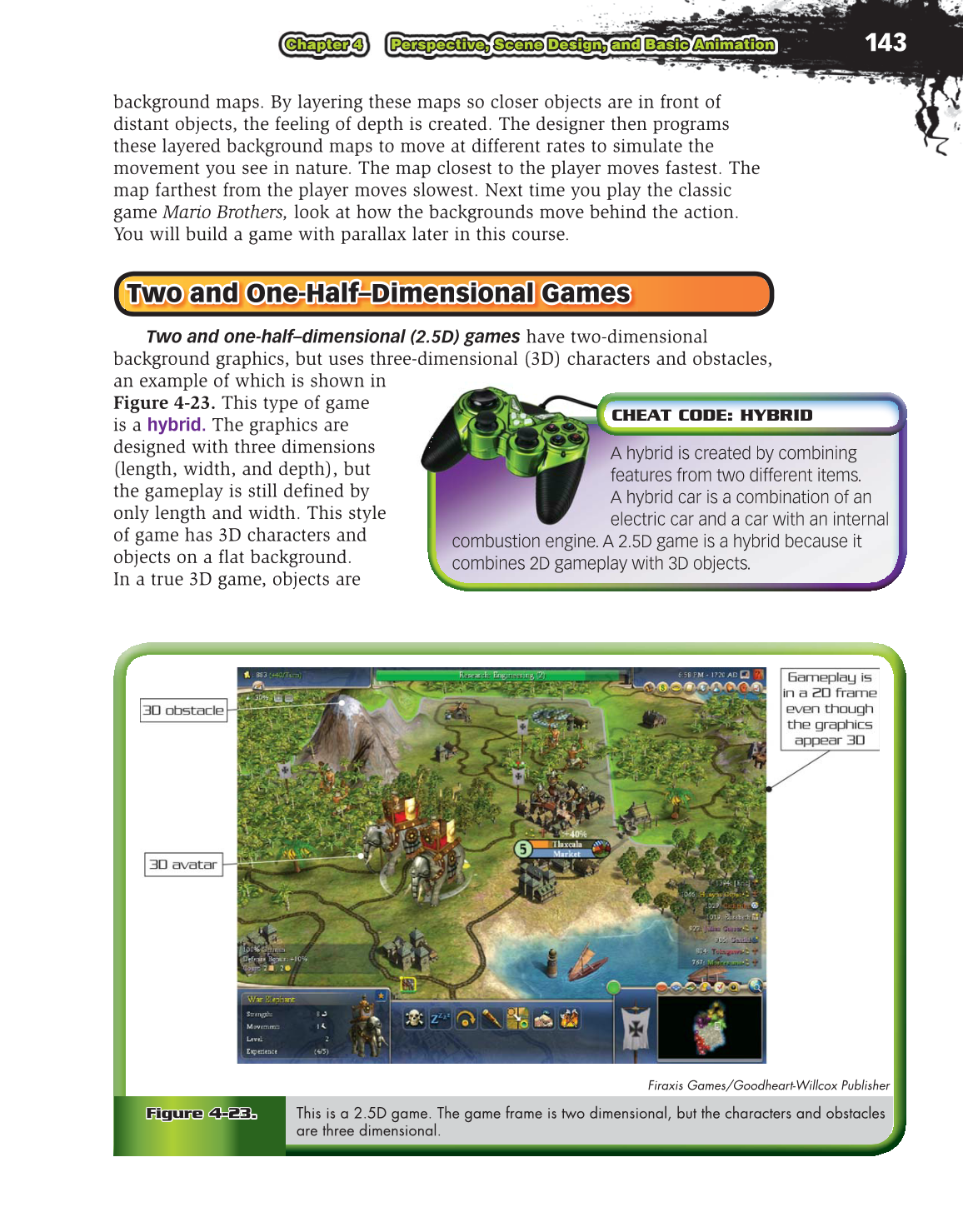 Video Game Design Foundations, 2nd Edition page 143