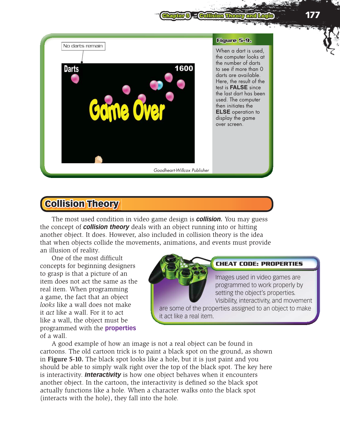 Video Game Design Foundations, 2nd Edition page 177