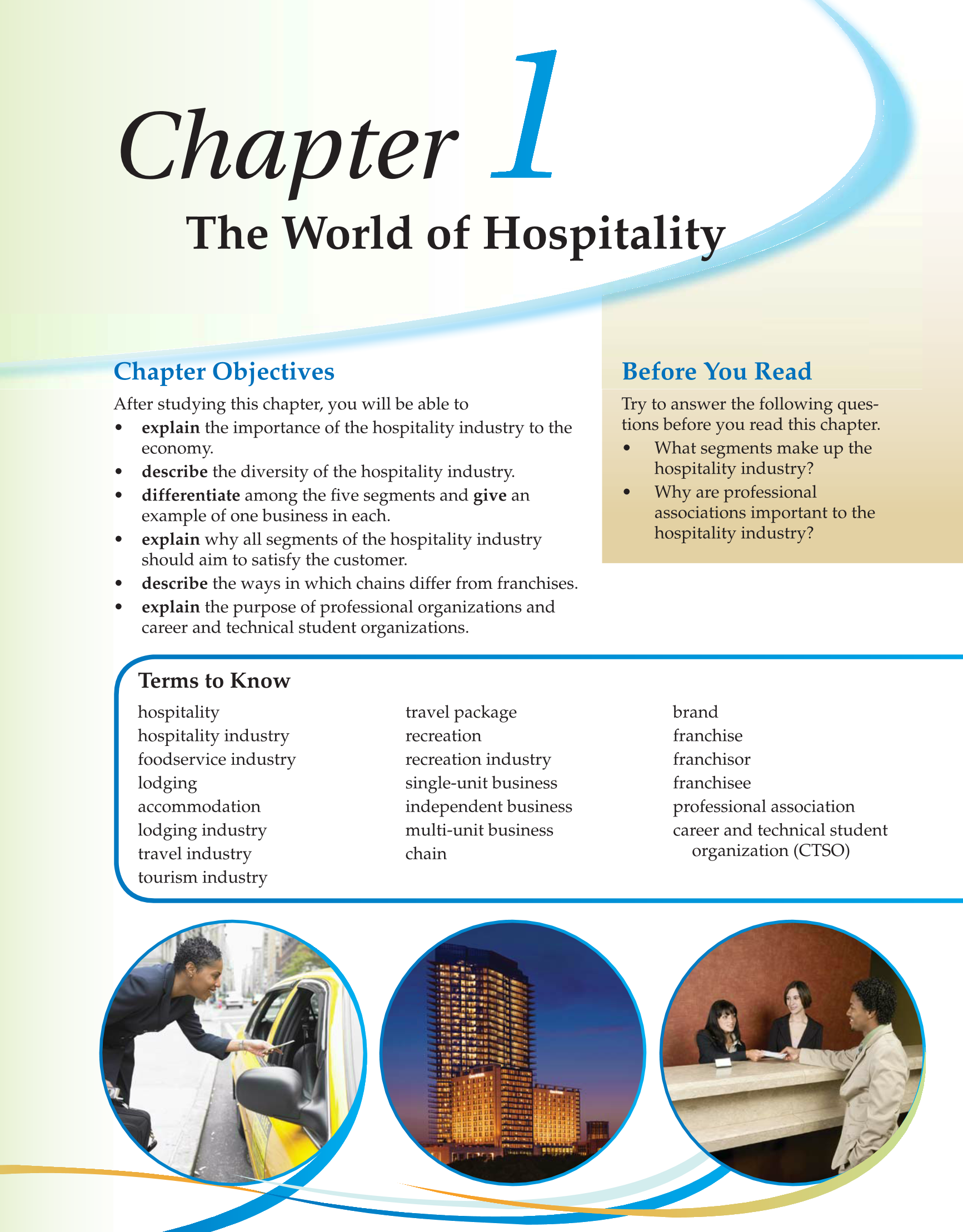 Hospitality Services, 3rd Edition page 5