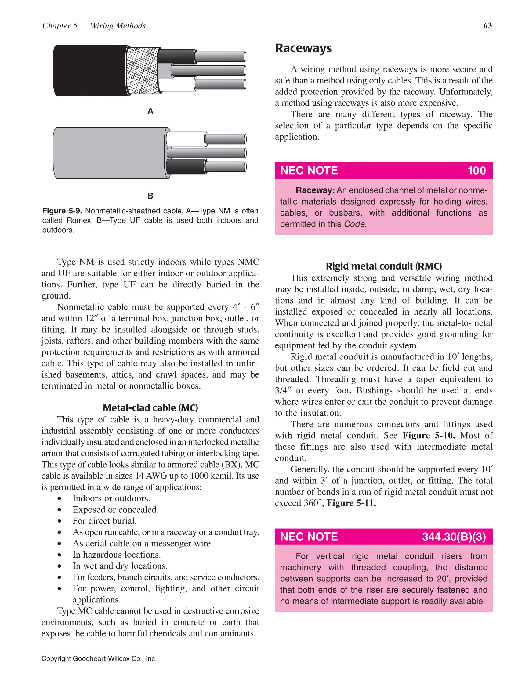 Modern Commercial Wiring, 6th Edition page 63