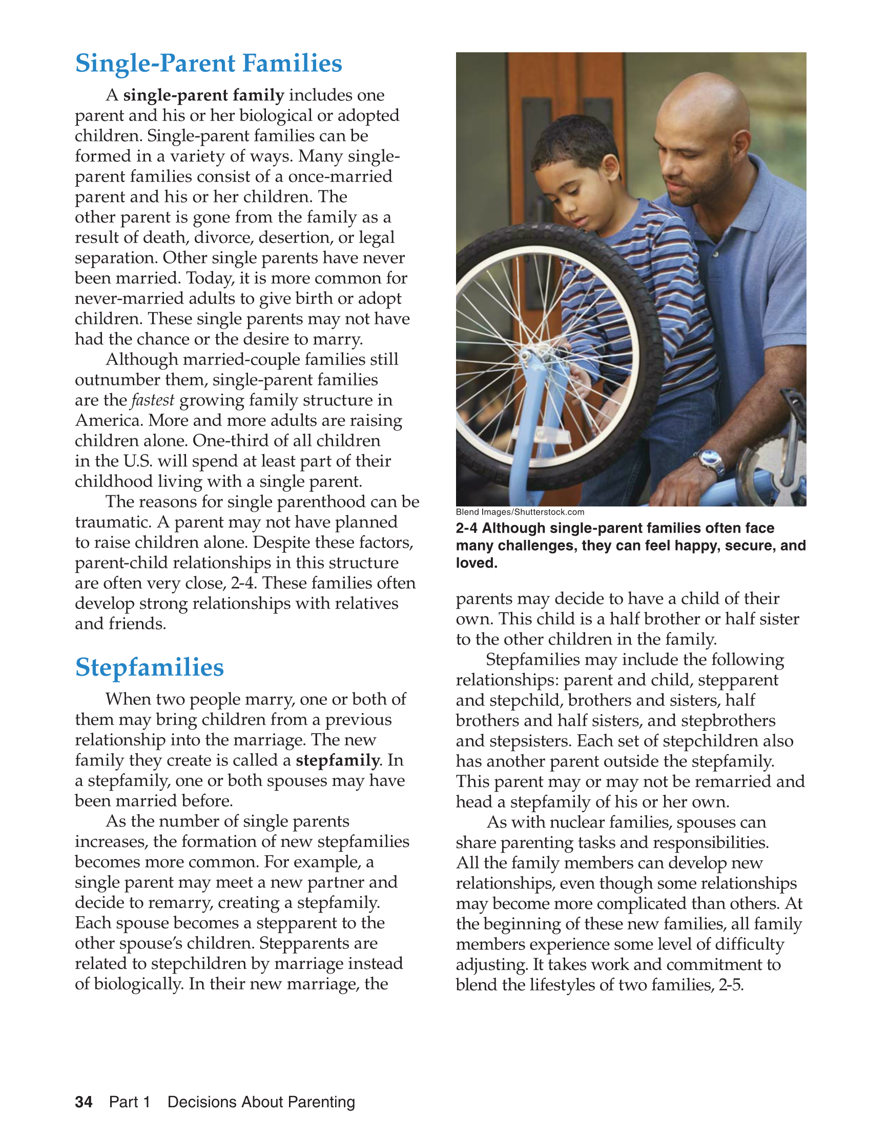 Parents and Their Children, 8th Edition page 34