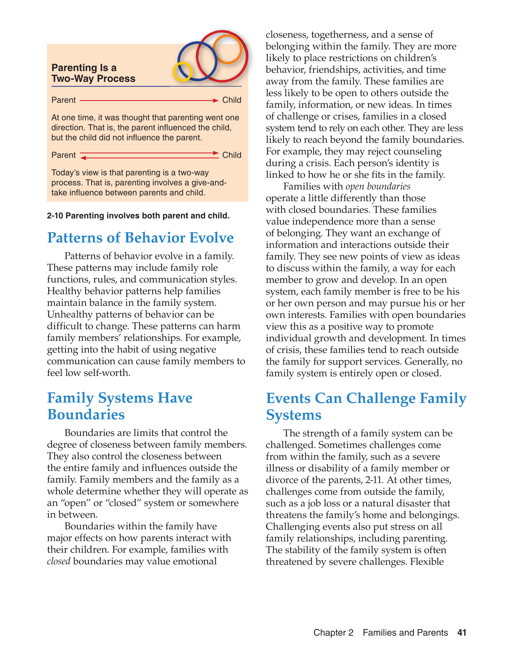 Parents and Their Children, 8th Edition page 41