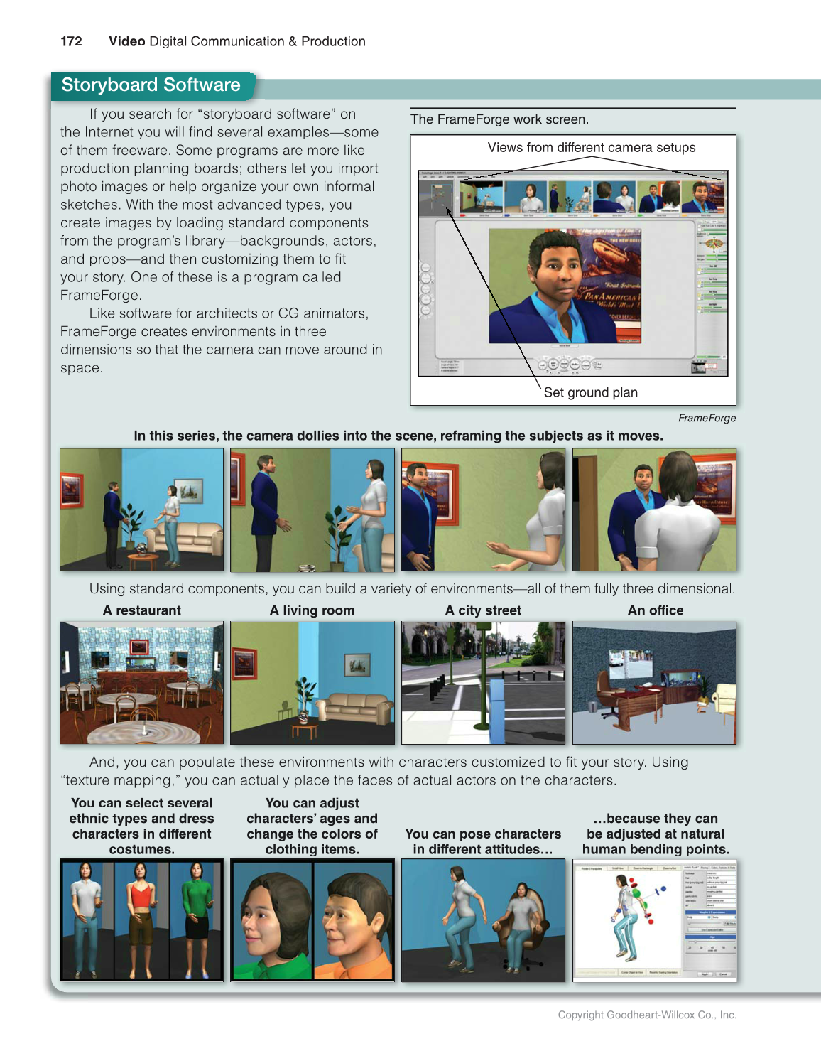 Video: Digital Communication & Production, 4th Edition page 172