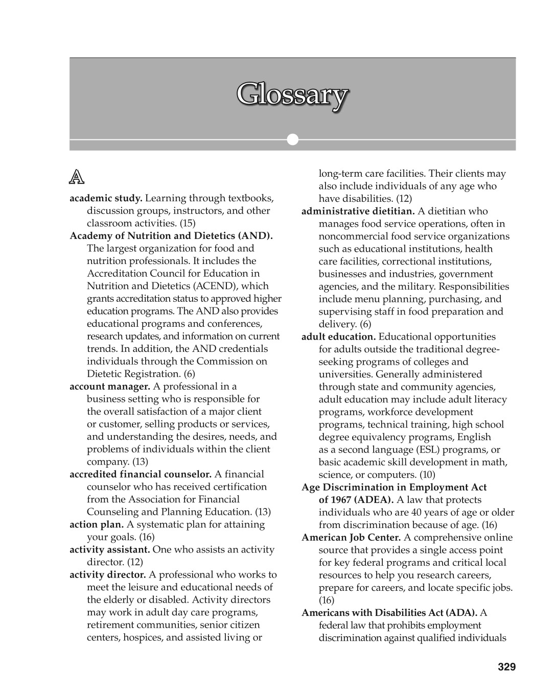 Foundations of Family and Consumer Sciences: Careers Serving ...