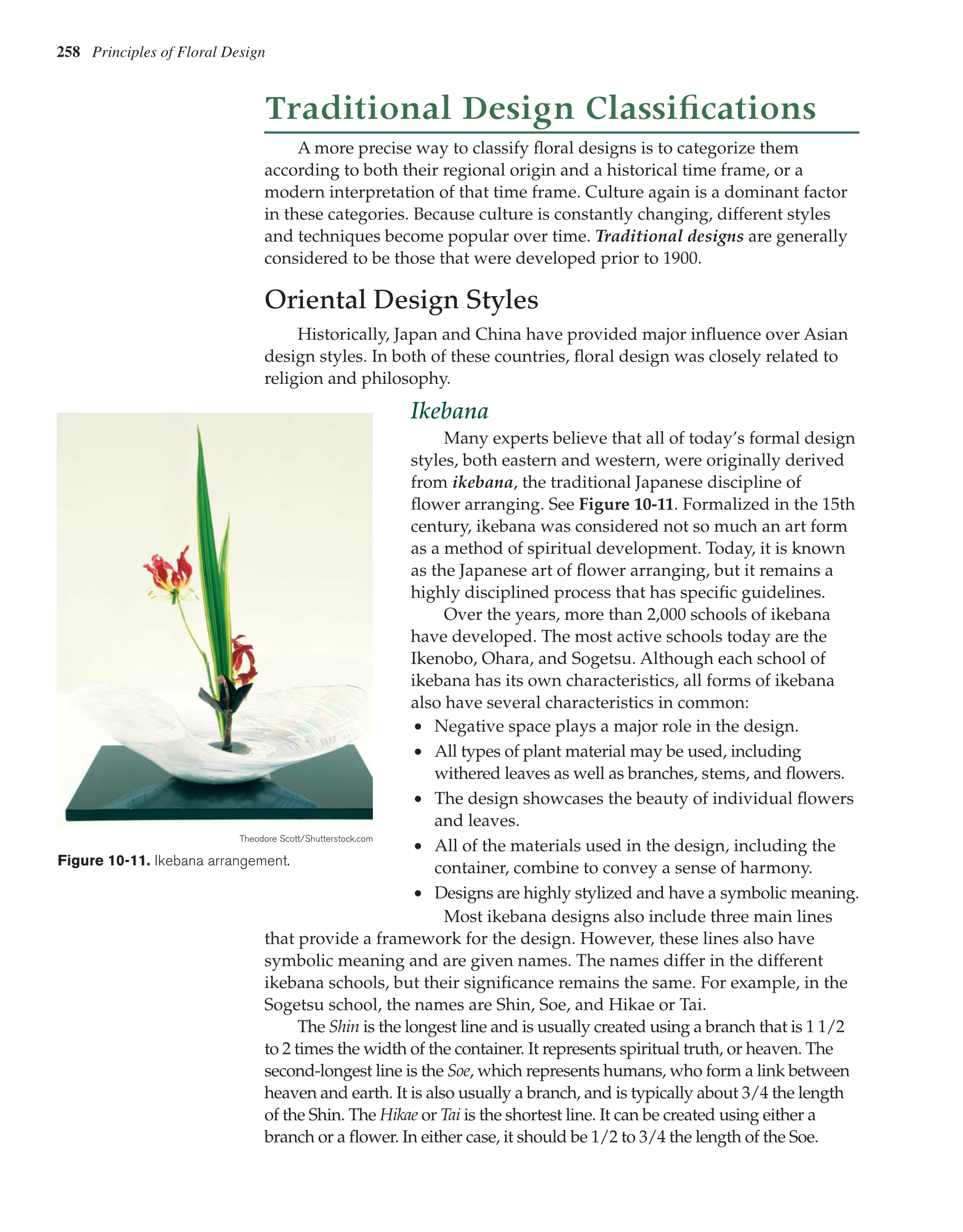 Principles of Floral Design, 1st Edition page 258