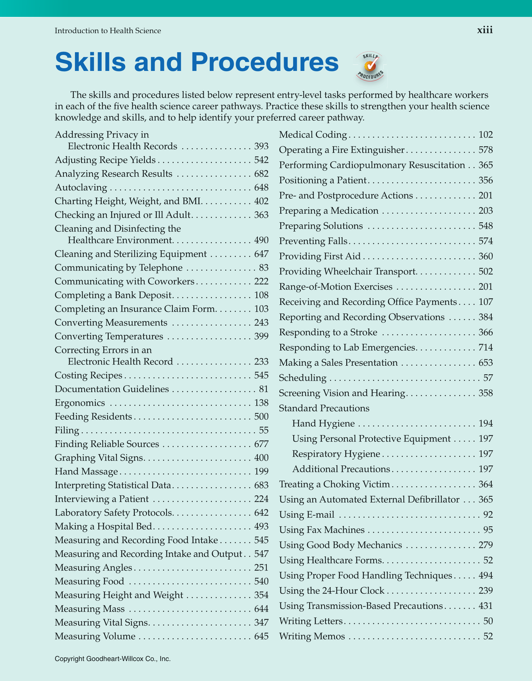 Introduction to Health Science: Pathways to Your Future, 1st Edition ...