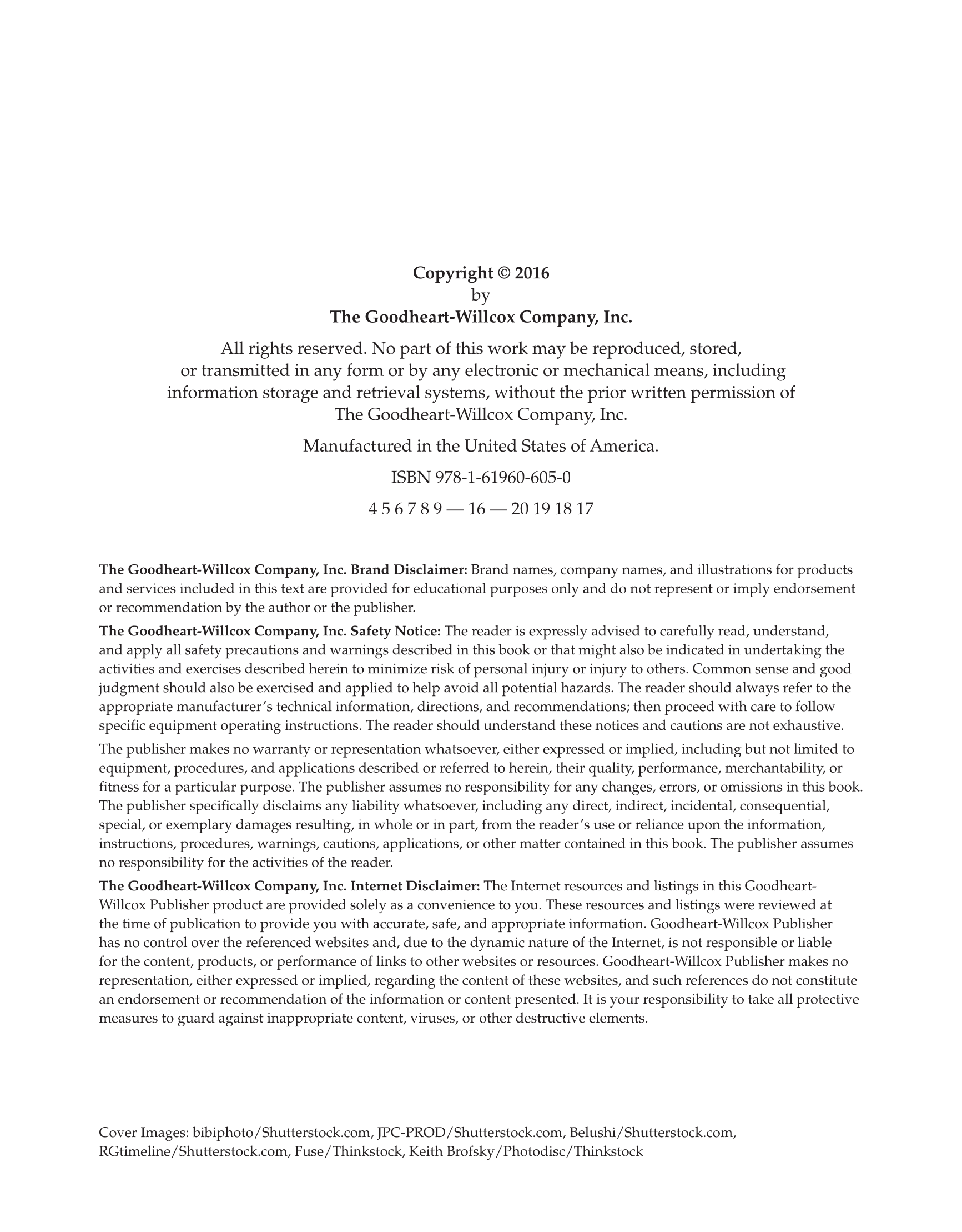 Introduction to Health Science: Pathways to Your Future, 1st Edition page i