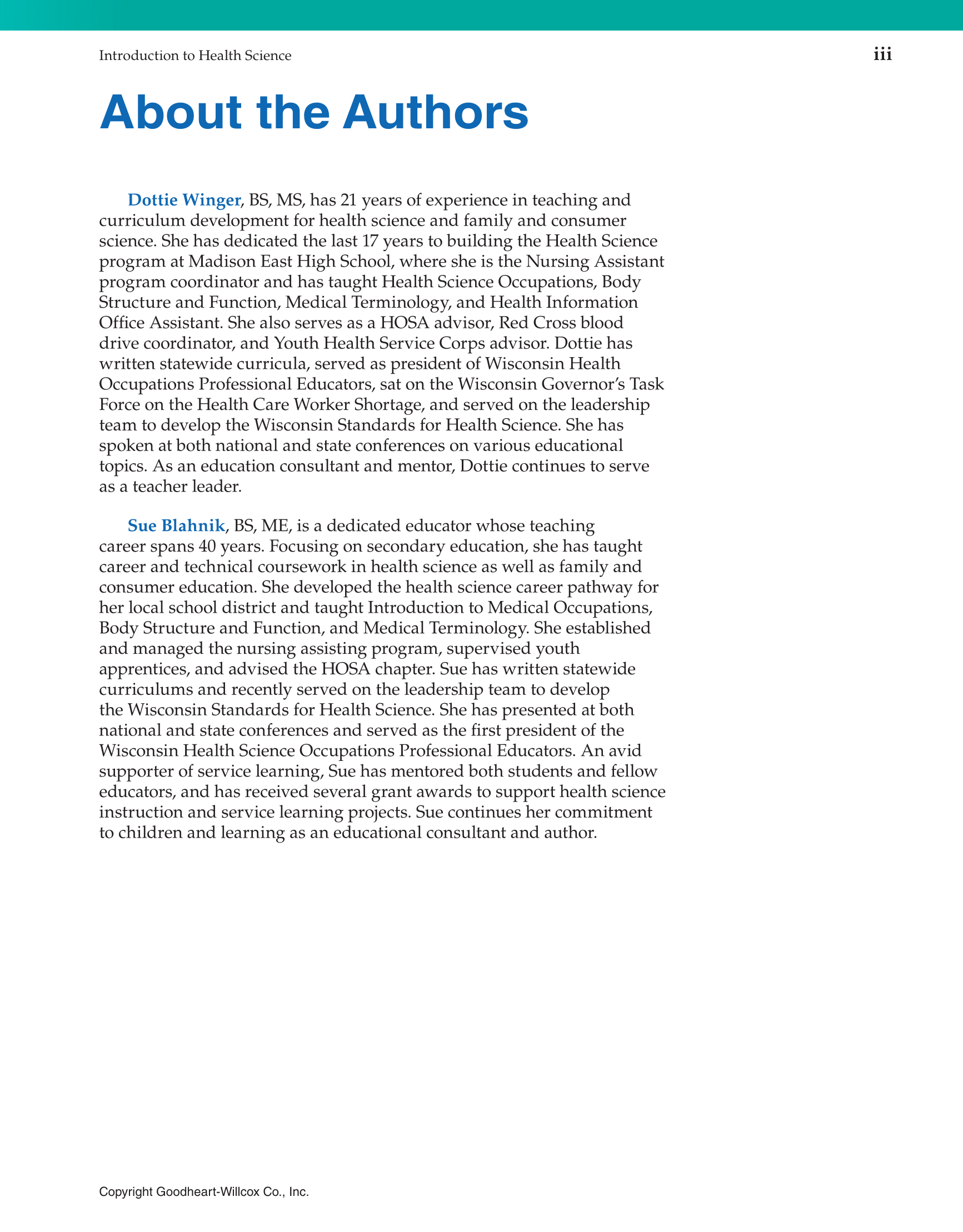 Introduction to Health Science: Pathways to Your Future, 1st Edition ...