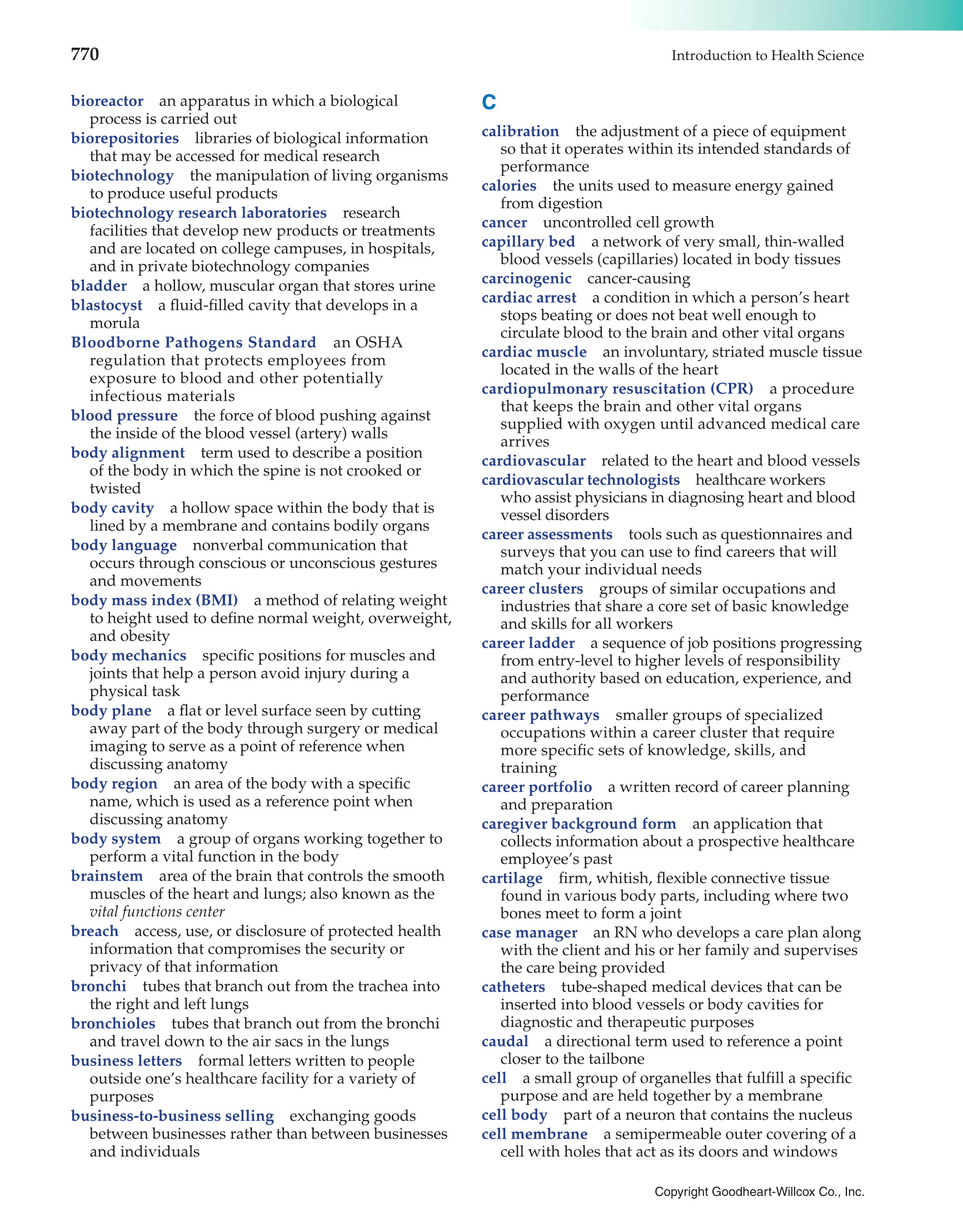 Introduction to Health Science: Pathways to Your Future, 1st Edition ...