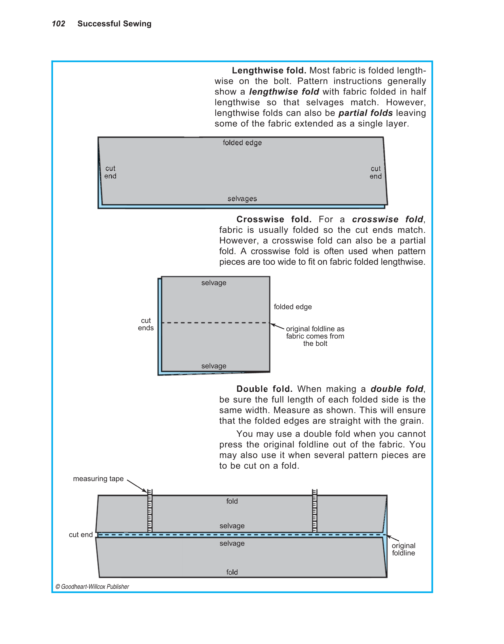 Successful Sewing, 7th Edition page 102