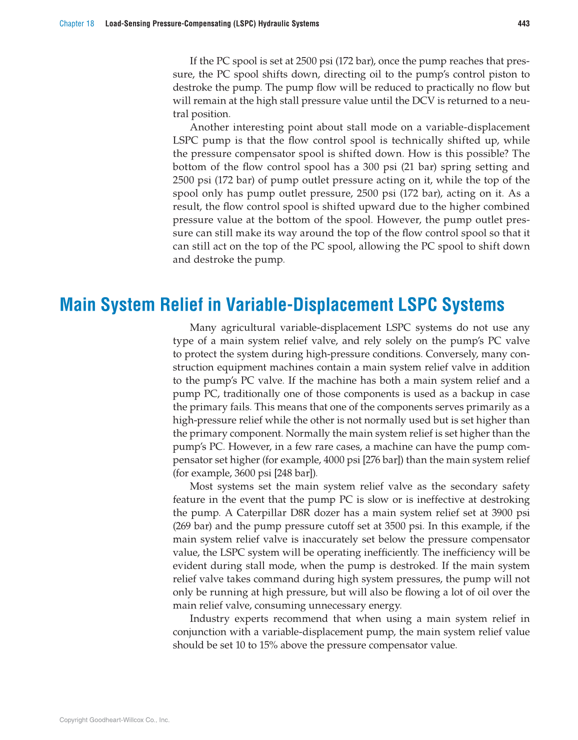 Hydraulic Systems for Mobile Equipment, 1st Edition page 443