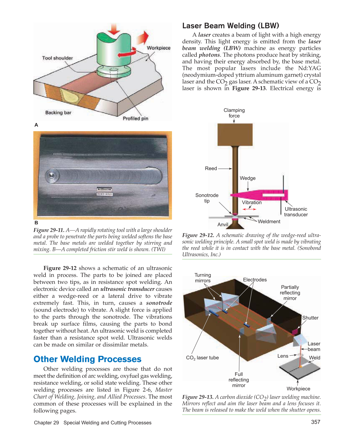 Welding Technology Fundamentals, 4th Edition page 357