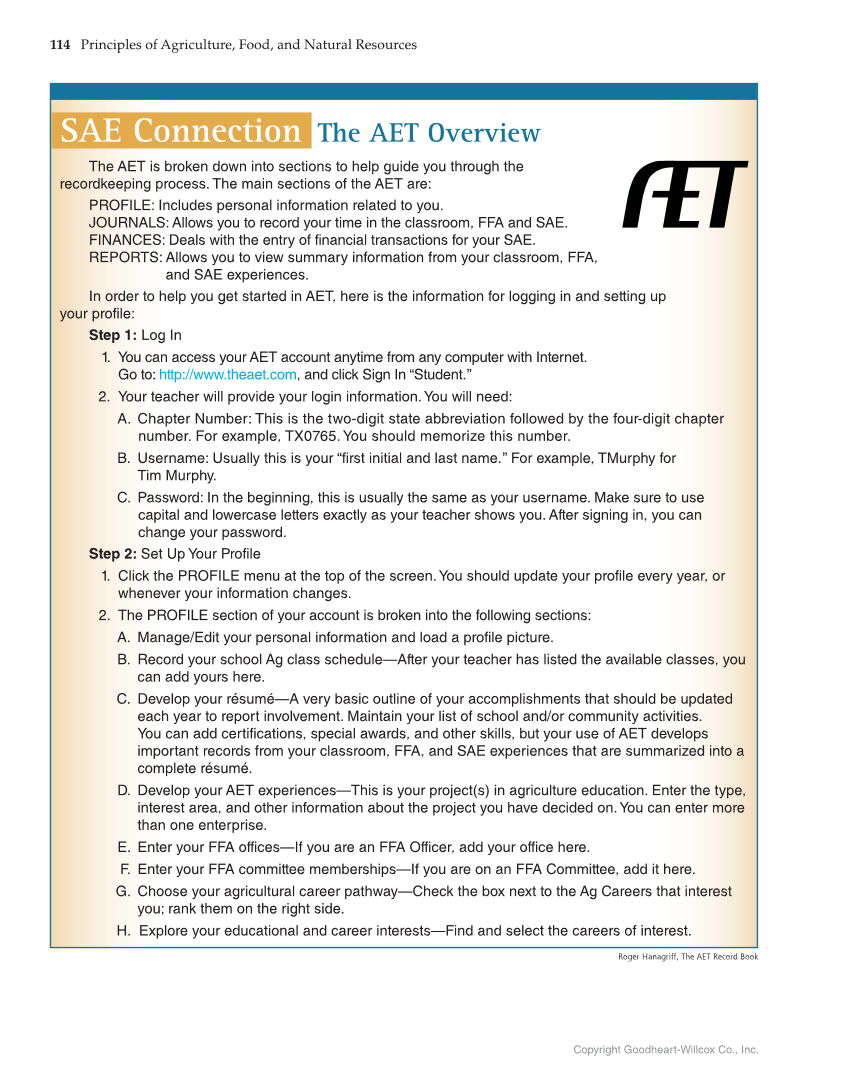 Principles of Agriculture, Food, and Natural Resources, 1st Edition ...