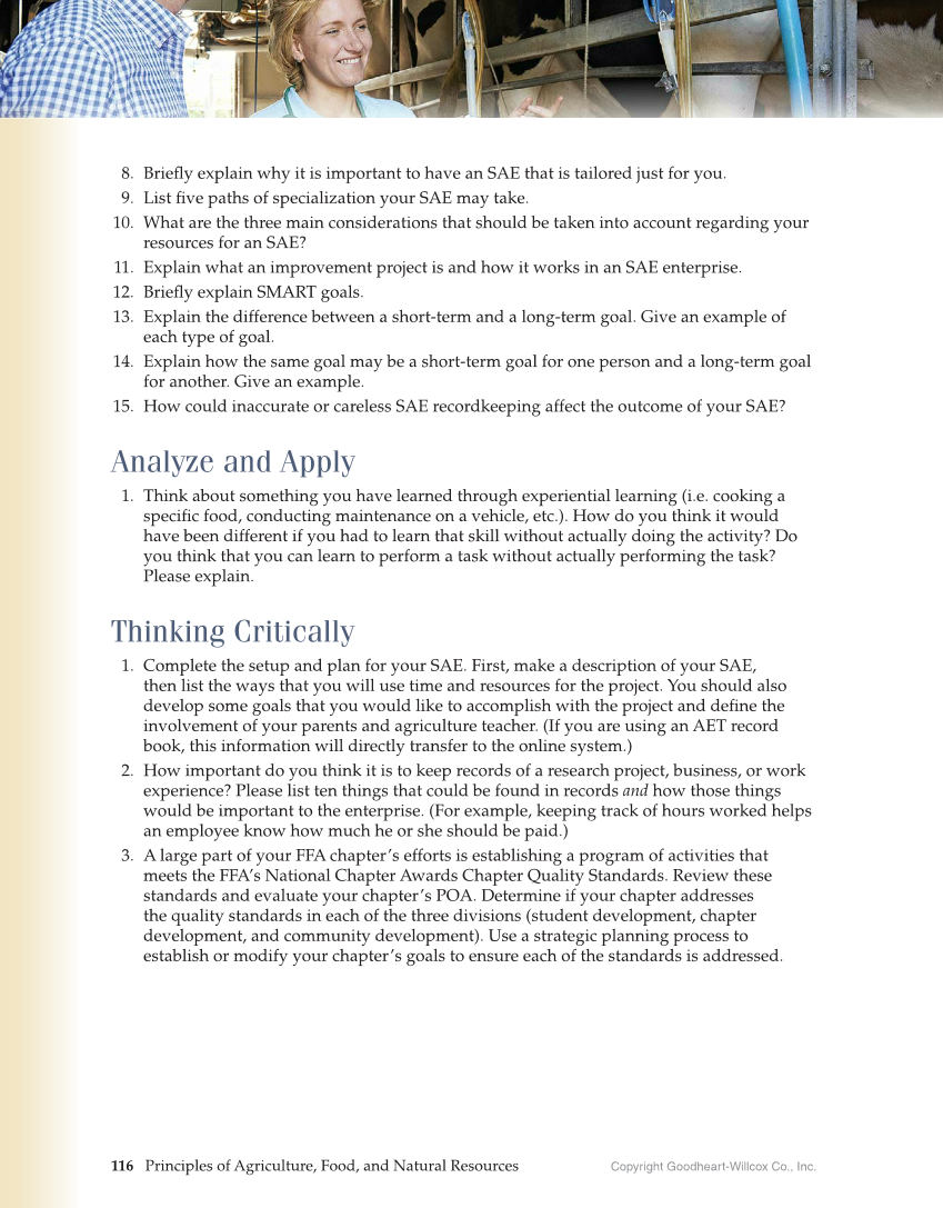 Principles of Agriculture, Food, and Natural Resources, 1st Edition ...