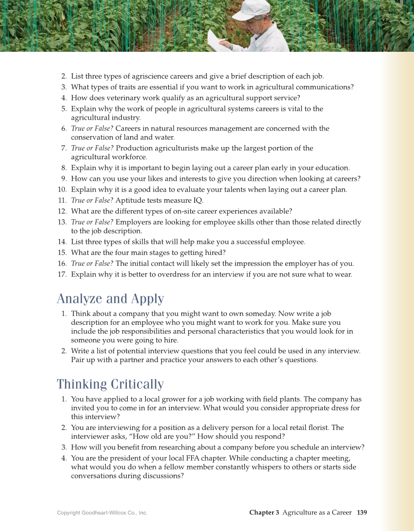 Principles of Agriculture, Food, and Natural Resources, 1st Edition ...