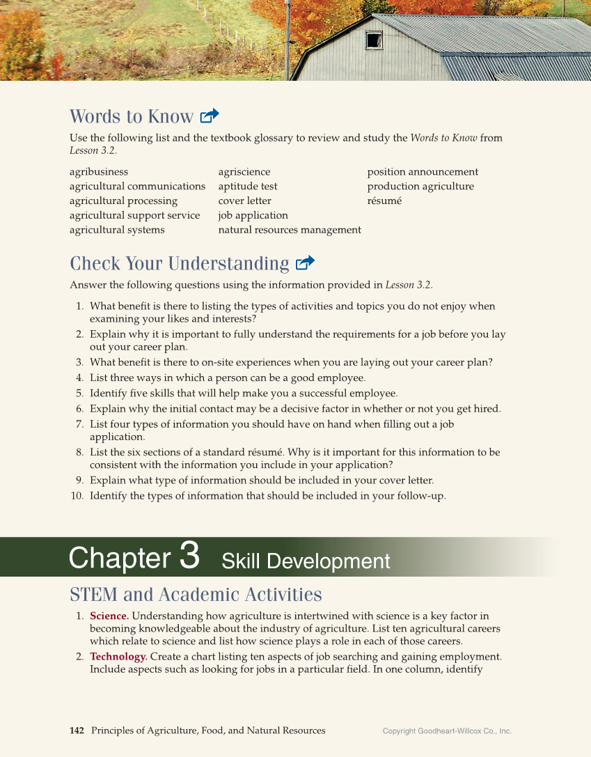 Principles of Agriculture, Food, and Natural Resources, 1st Edition ...