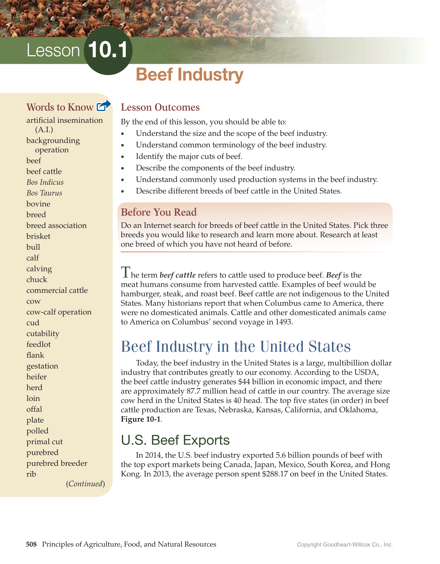 Principles of Agriculture, Food, and Natural Resources, 1st Edition ...