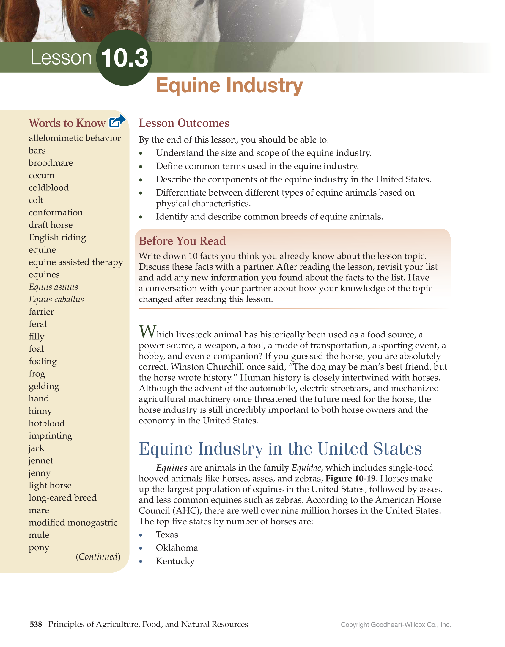 Principles of Agriculture, Food, and Natural Resources, 1st Edition ...