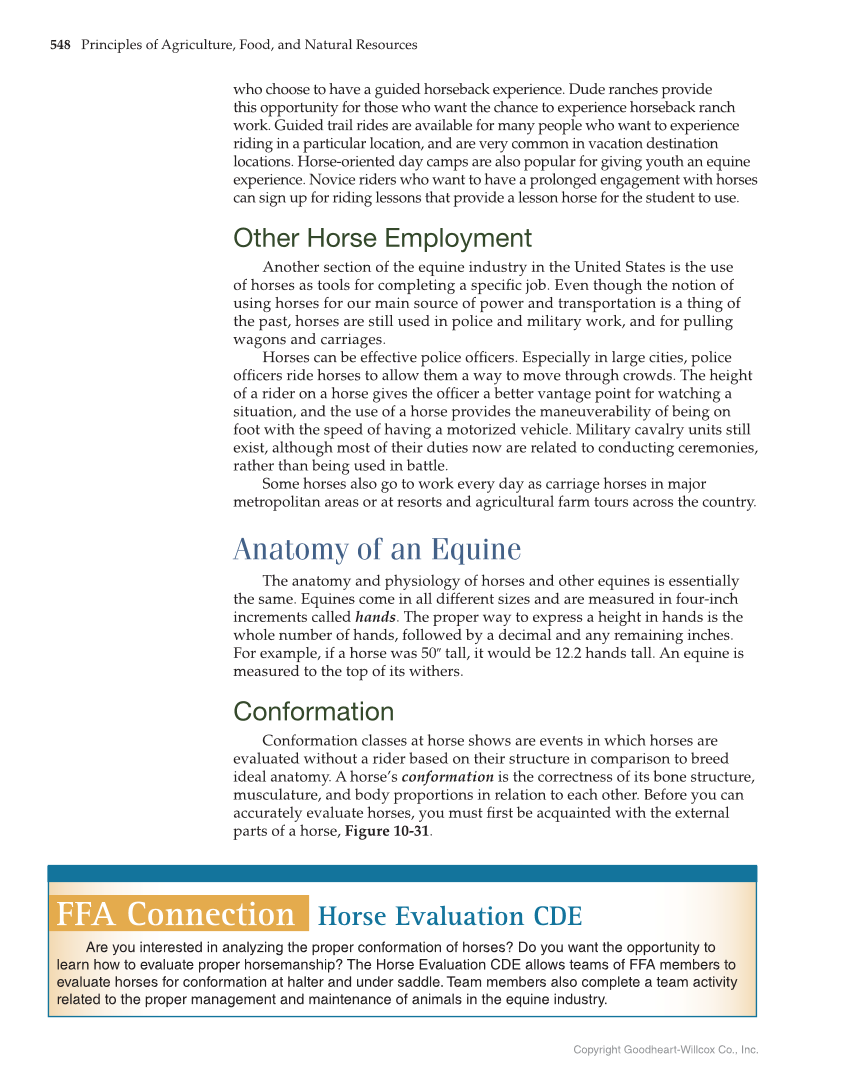 Principles of Agriculture, Food, and Natural Resources, 1st Edition ...