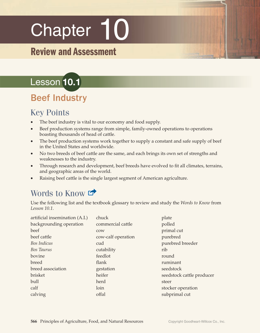 Principles of Agriculture, Food, and Natural Resources, 1st Edition ...