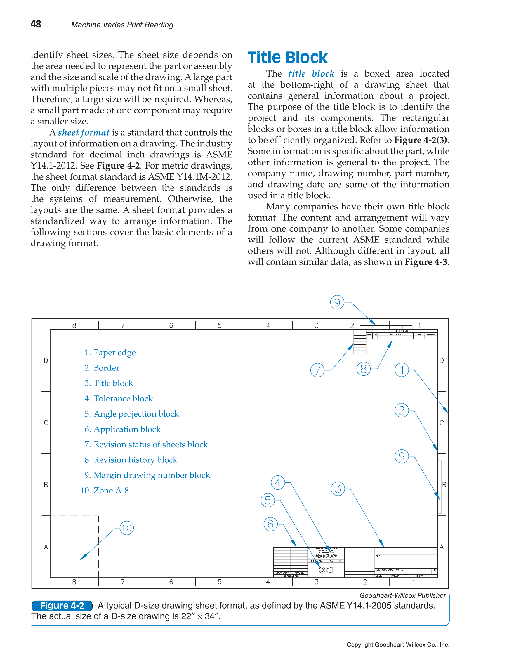 Machine Trades Print Reading, 6th Edition page 48