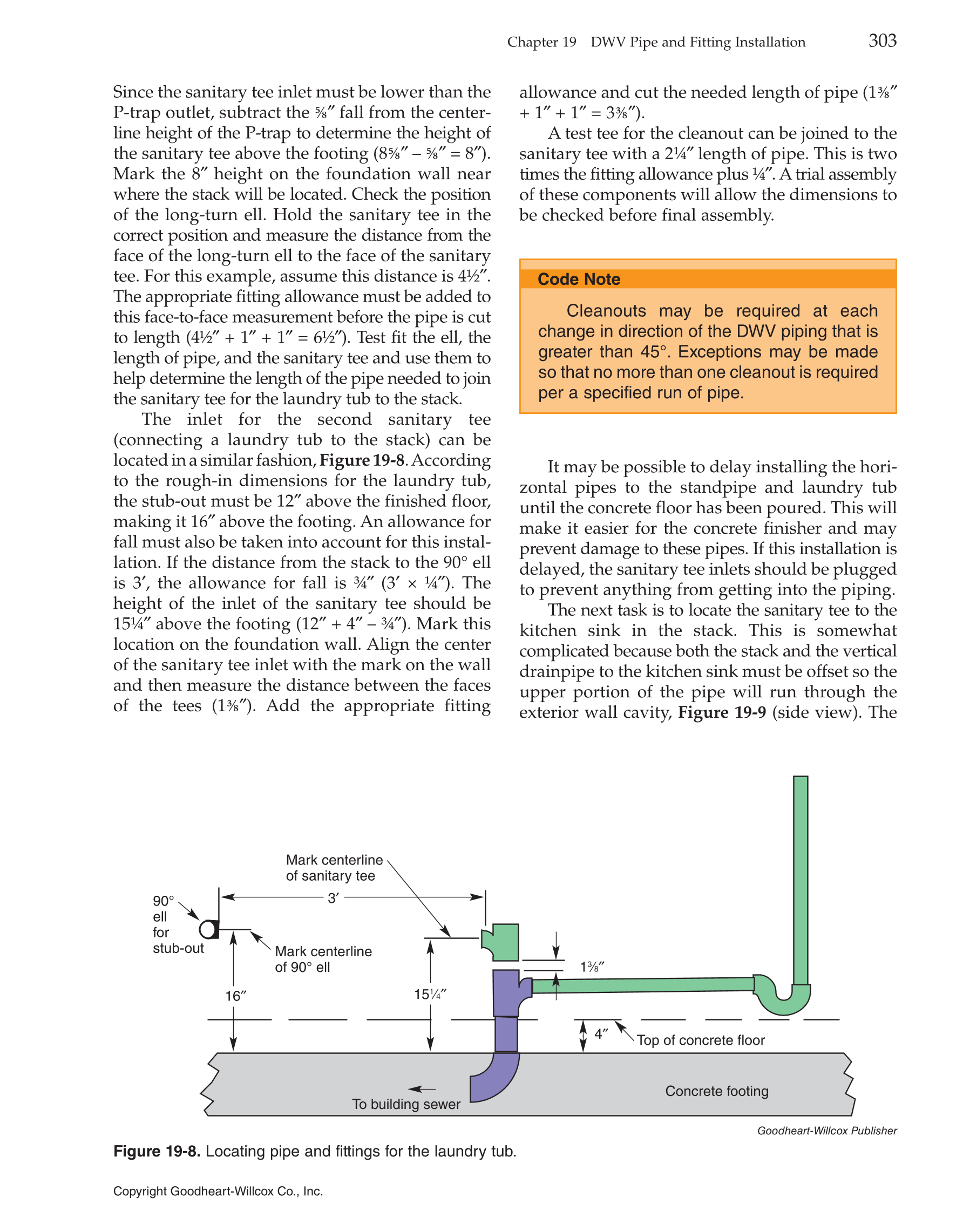 Modern Plumbing, 8th Edition page 303