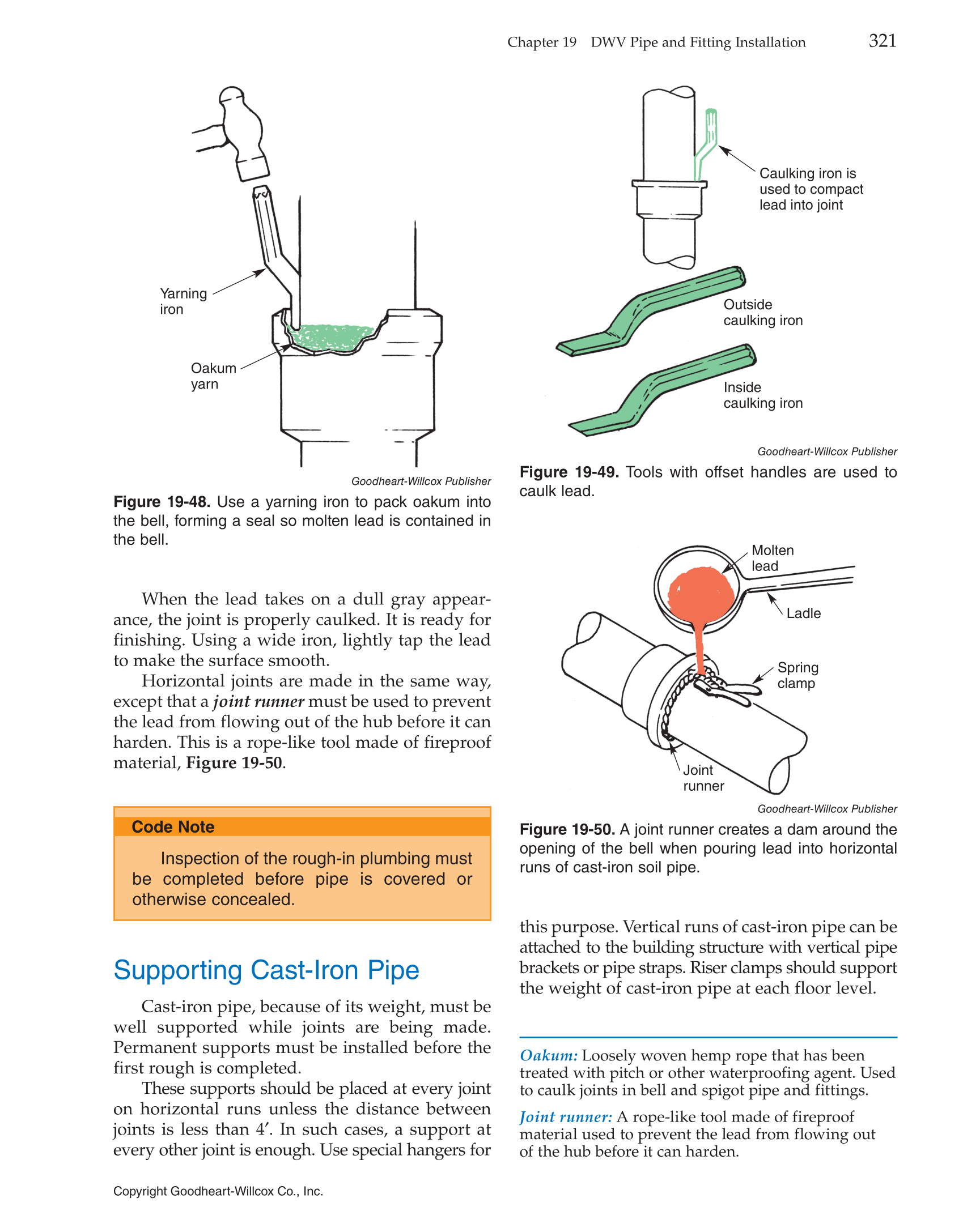 Modern Plumbing, 8th Edition page 321