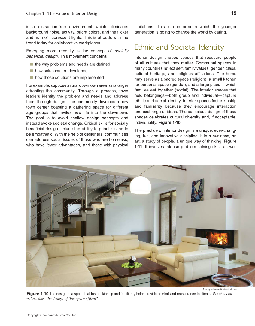 Interior Design, 1st Edition page 19